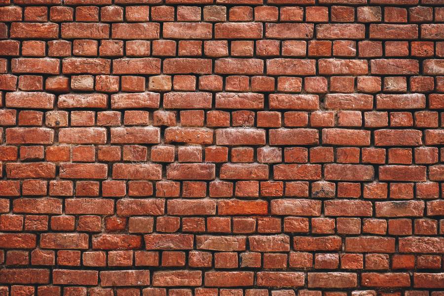 Aged Red Brick Wall Free Texture